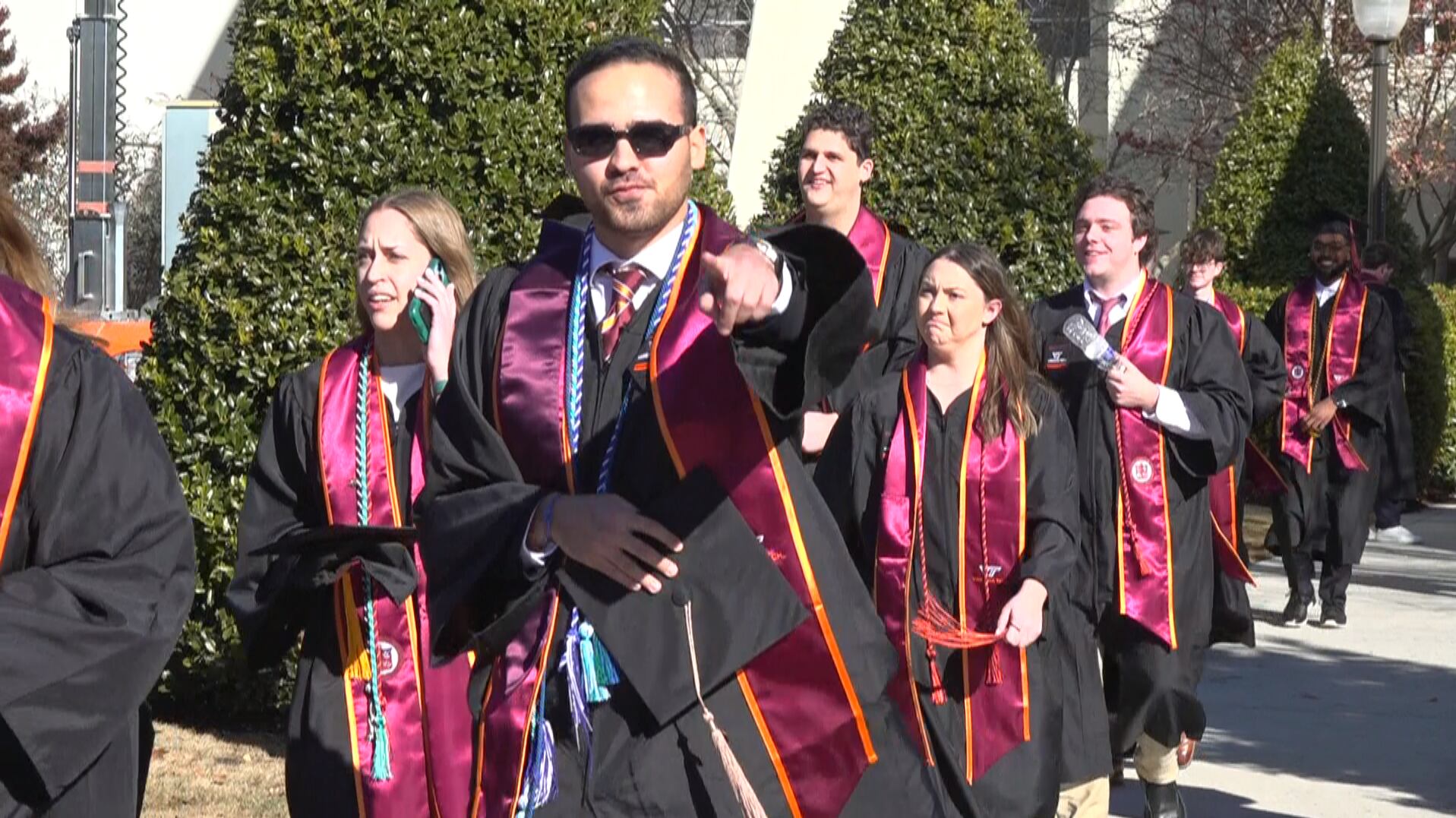 Virginia Tech students take steps toward future in fall graduation ceremony
