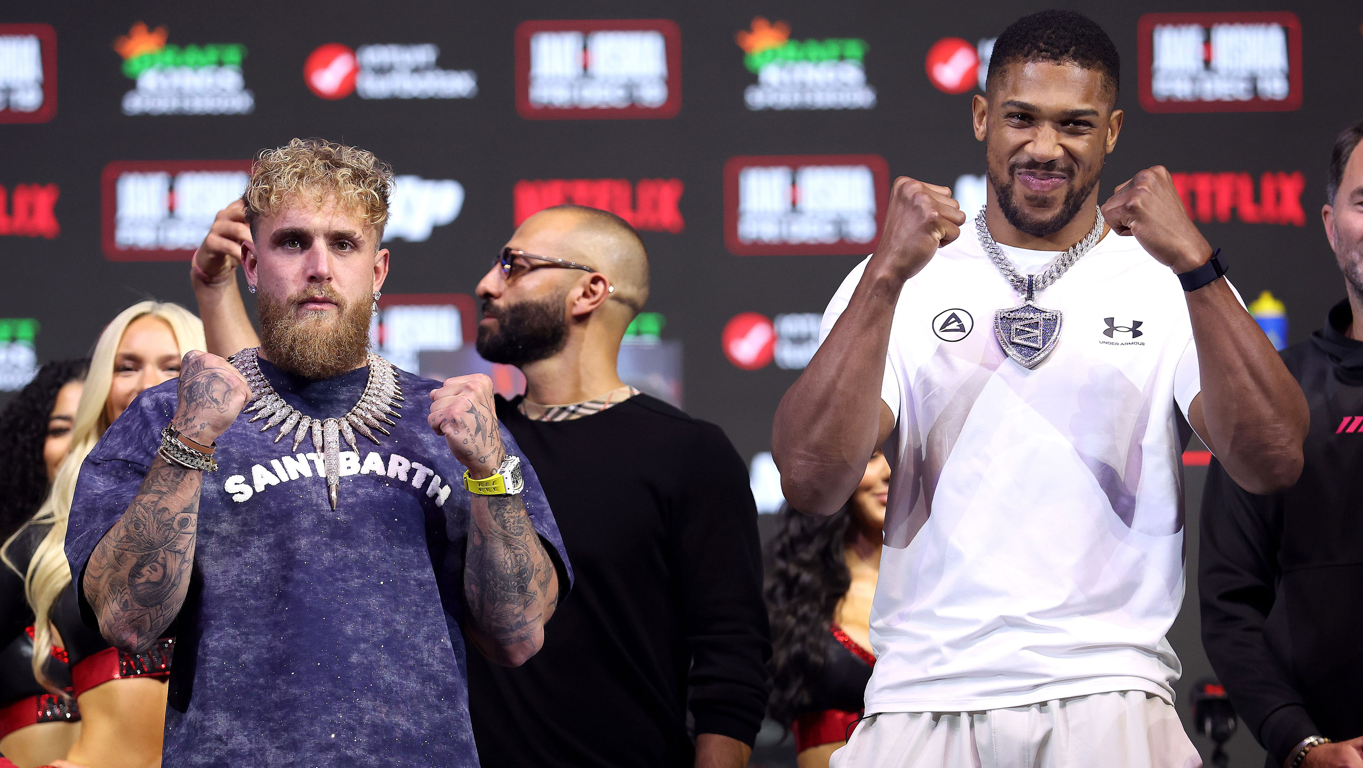 Jake Paul vs. Anthony Joshua full fight card order and bout list