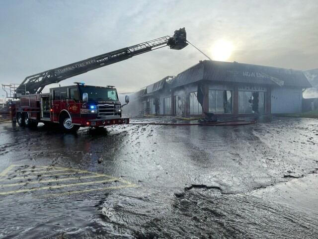 Structure fire closes part of 37th Street due to smoke, TFD says avoid ...