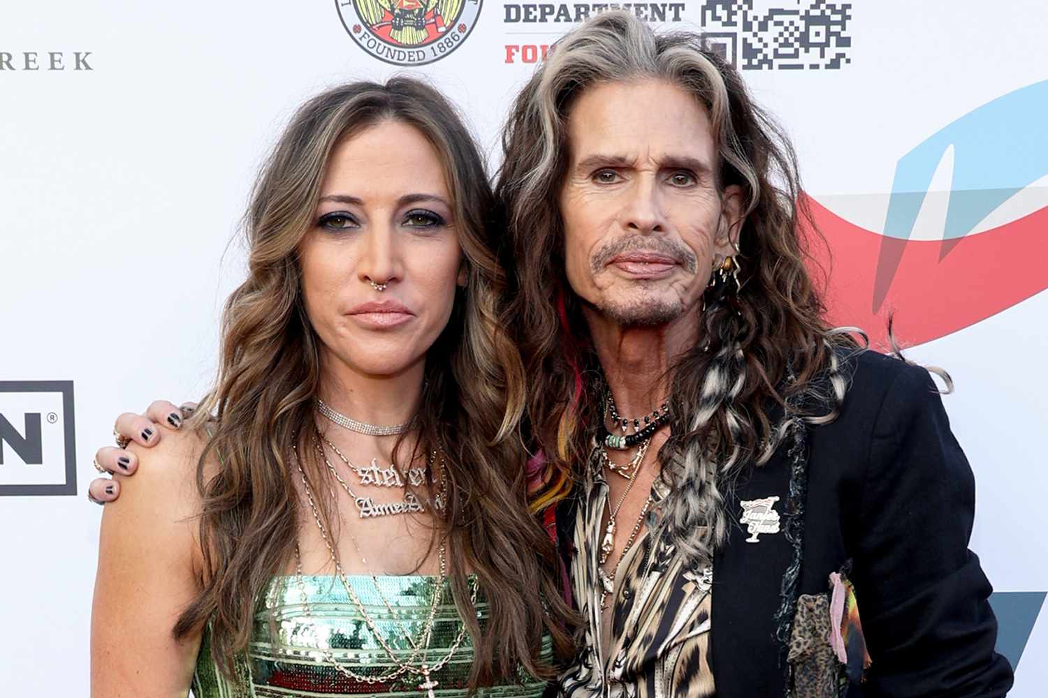 Steven Tyler and girlfriend Aimee Preston have not broken up, despite ...