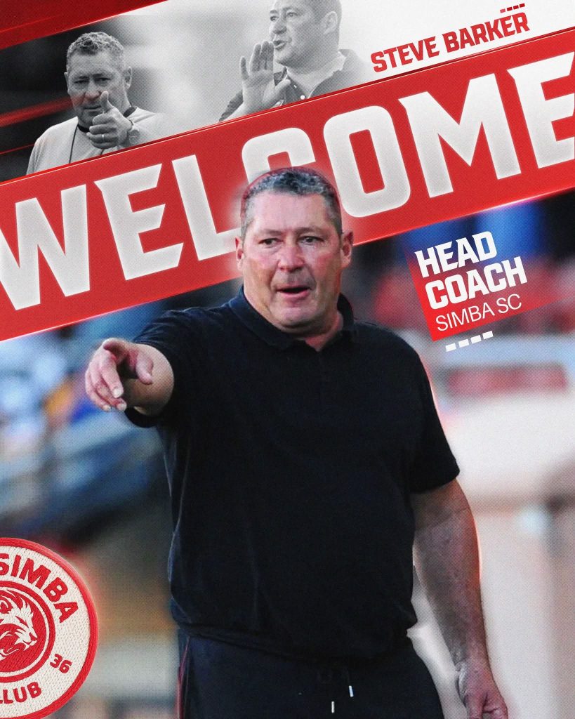 Simba SC appoint Steve Barker as new head coach