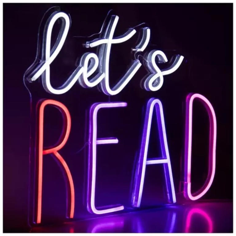 Book lovers will fall in love with these neon signs & artwork at Hobby ...
