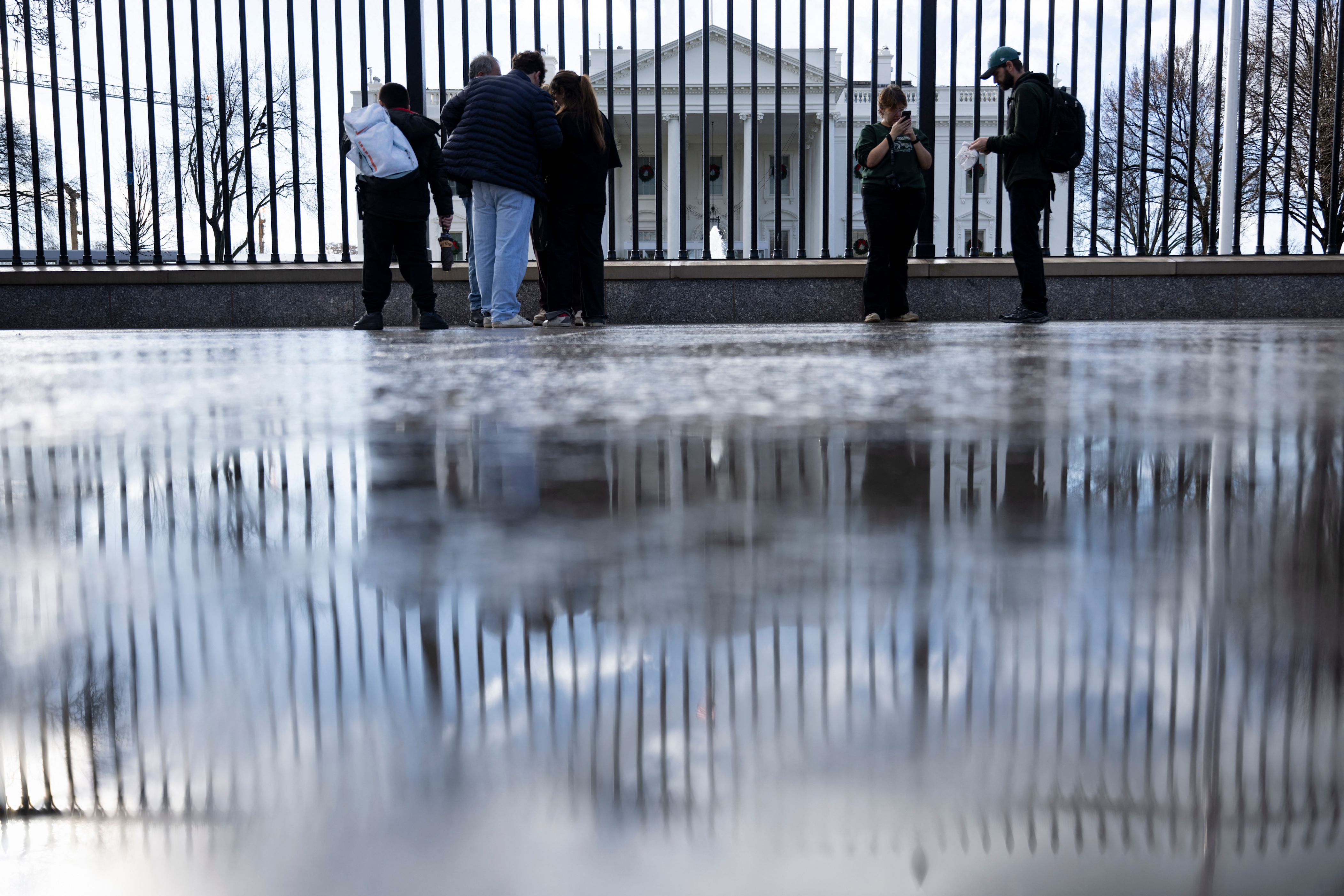Solstice-weekend eve was not wintry — but windy and wet