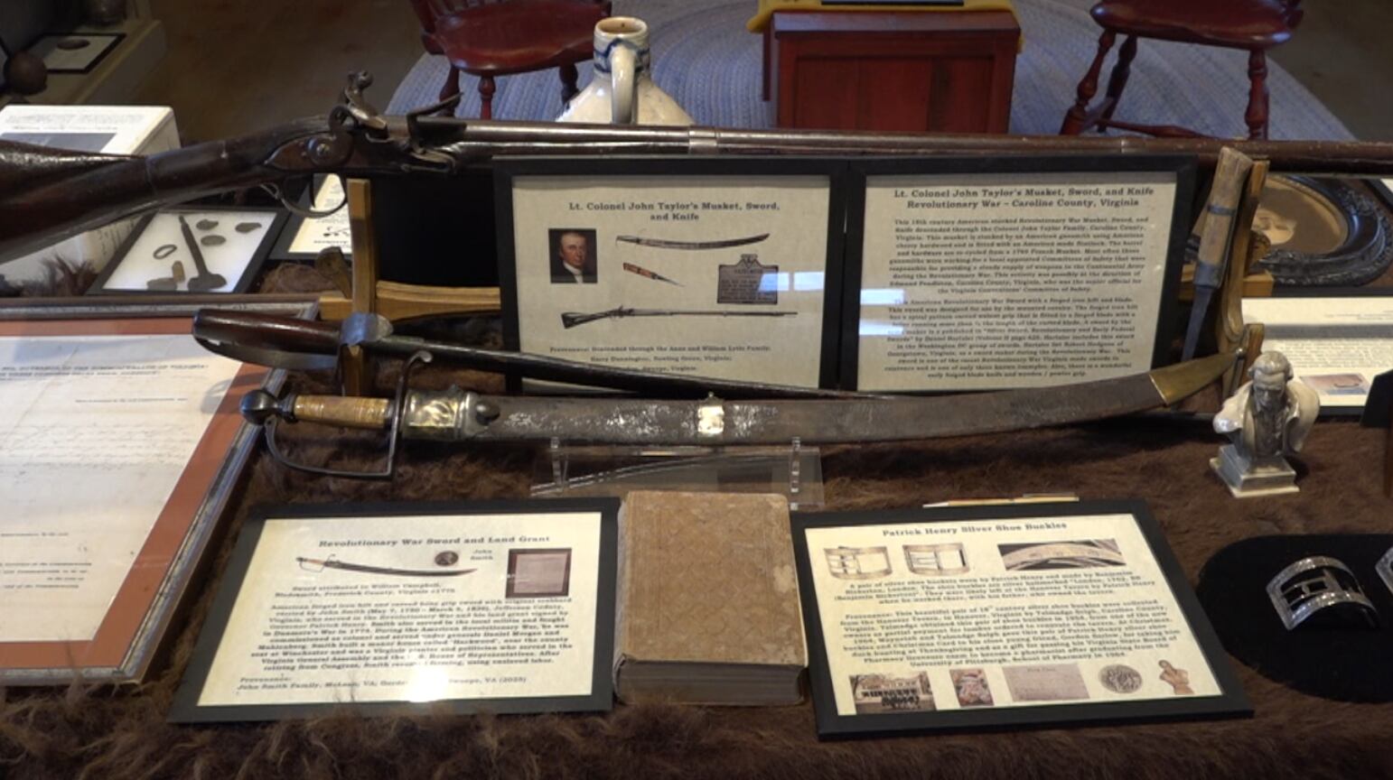 Swoope author details his Revolutionary War artifact collection in new book