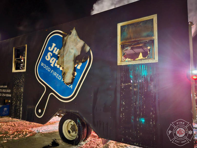 Junct’n Square Pizza’s food truck closes after catching fire overnight