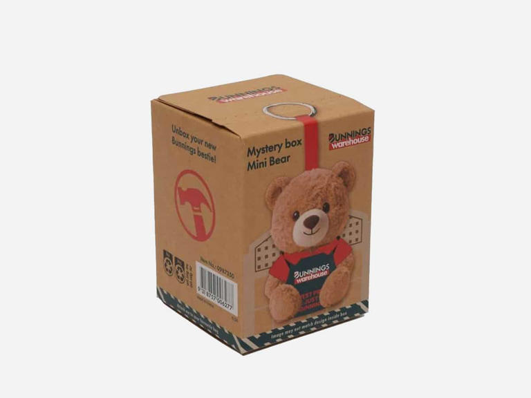 Bunnings mystery box mini bears are a $12.50 Labubu-dupe taking over ...