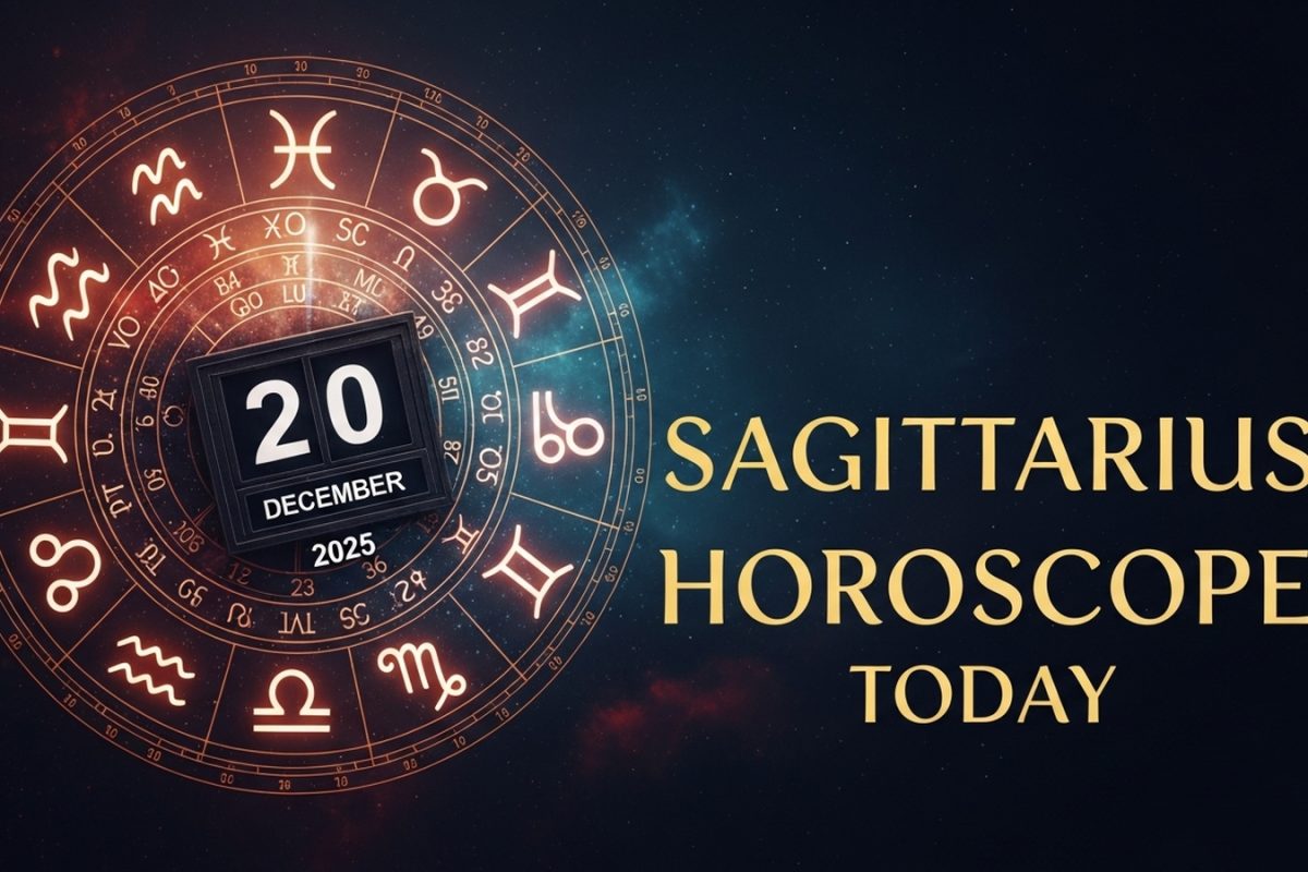 Sagittarius horoscope today, December 20, 2025