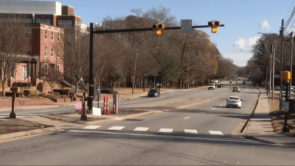 HAWK system enhances pedestrian safety on Greenville's busy 10th Street