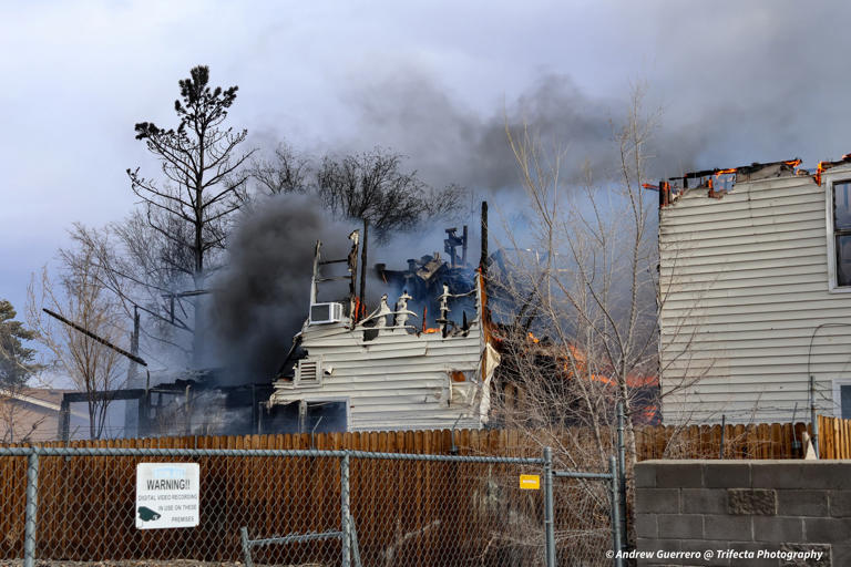 Large apartment fire in Gardnerville forces evacuations