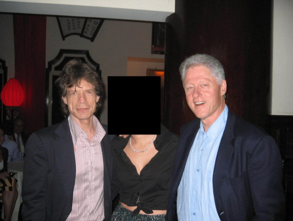 Epstein, Clinton and Mick Jagger share dinner in new photos released by DOJ