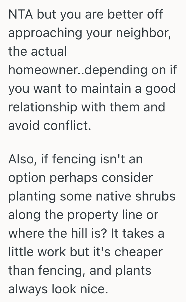 Woman doesn’t want neighborhood kids to run around on her property, but ...