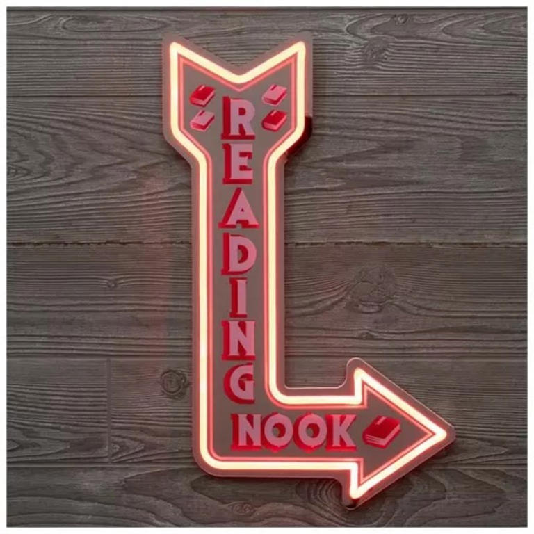 Book lovers will fall in love with these neon signs & artwork at Hobby ...