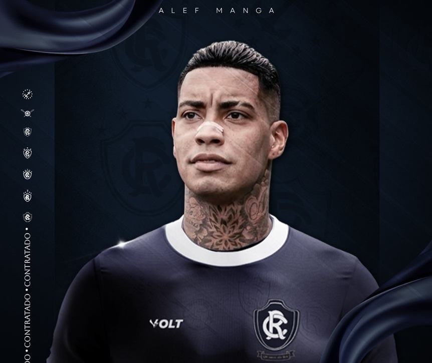 Alef Manga é oficialmente jogador do Remo