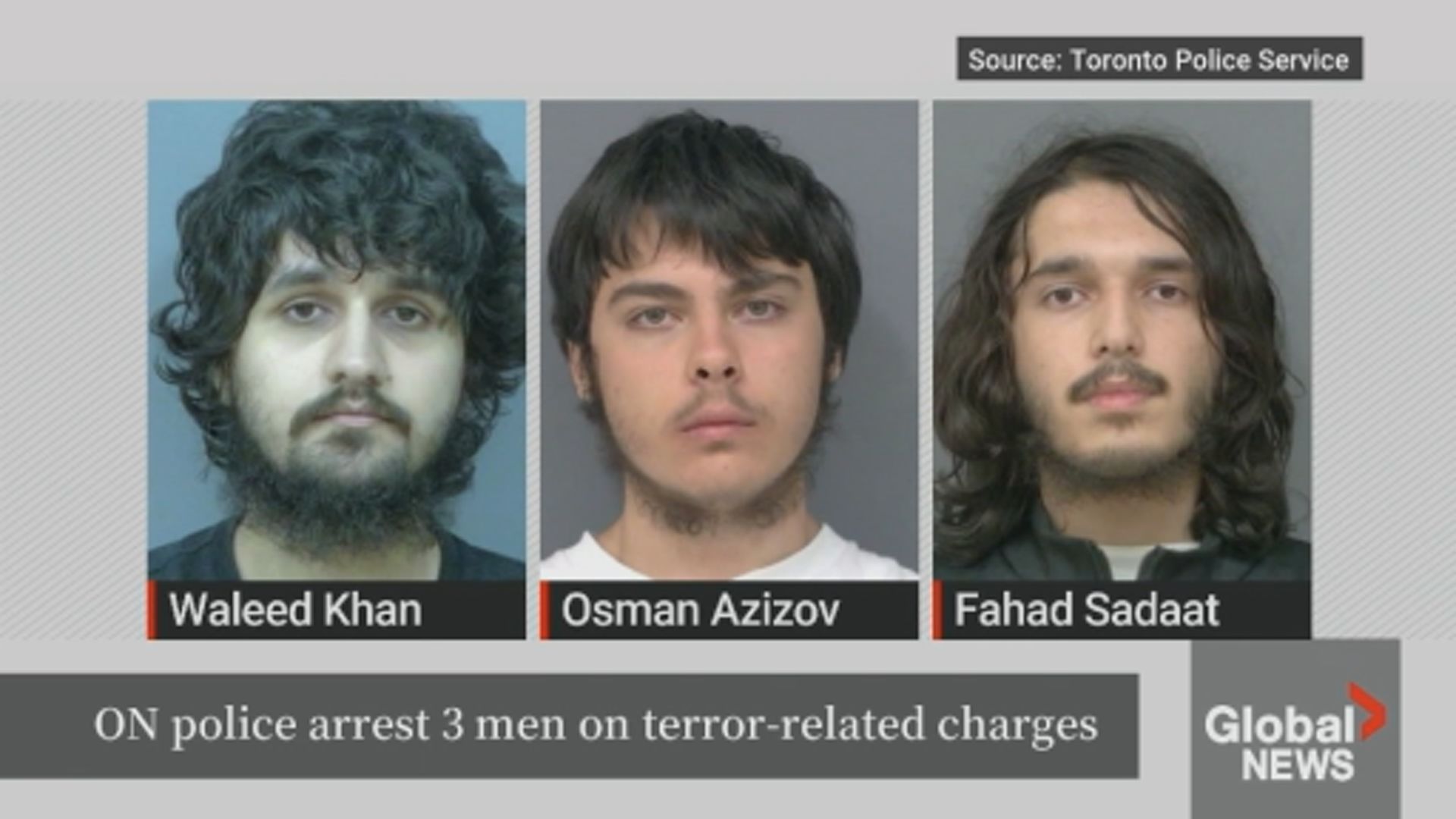 3 Toronto men arrested for hate-motivated attacks, ISIS-related terrorism