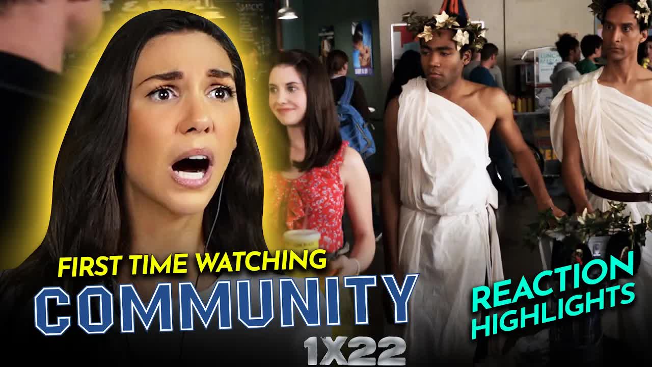 Coby pwned by Community 1x22 “The Art of Discourse” (2009) TV reaction ...