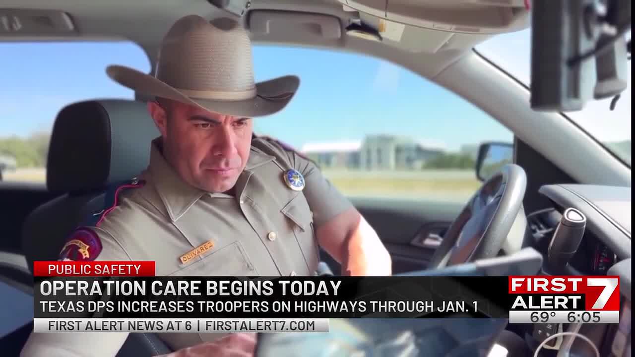 Operation CARE begins across Texas ahead of holiday travel
