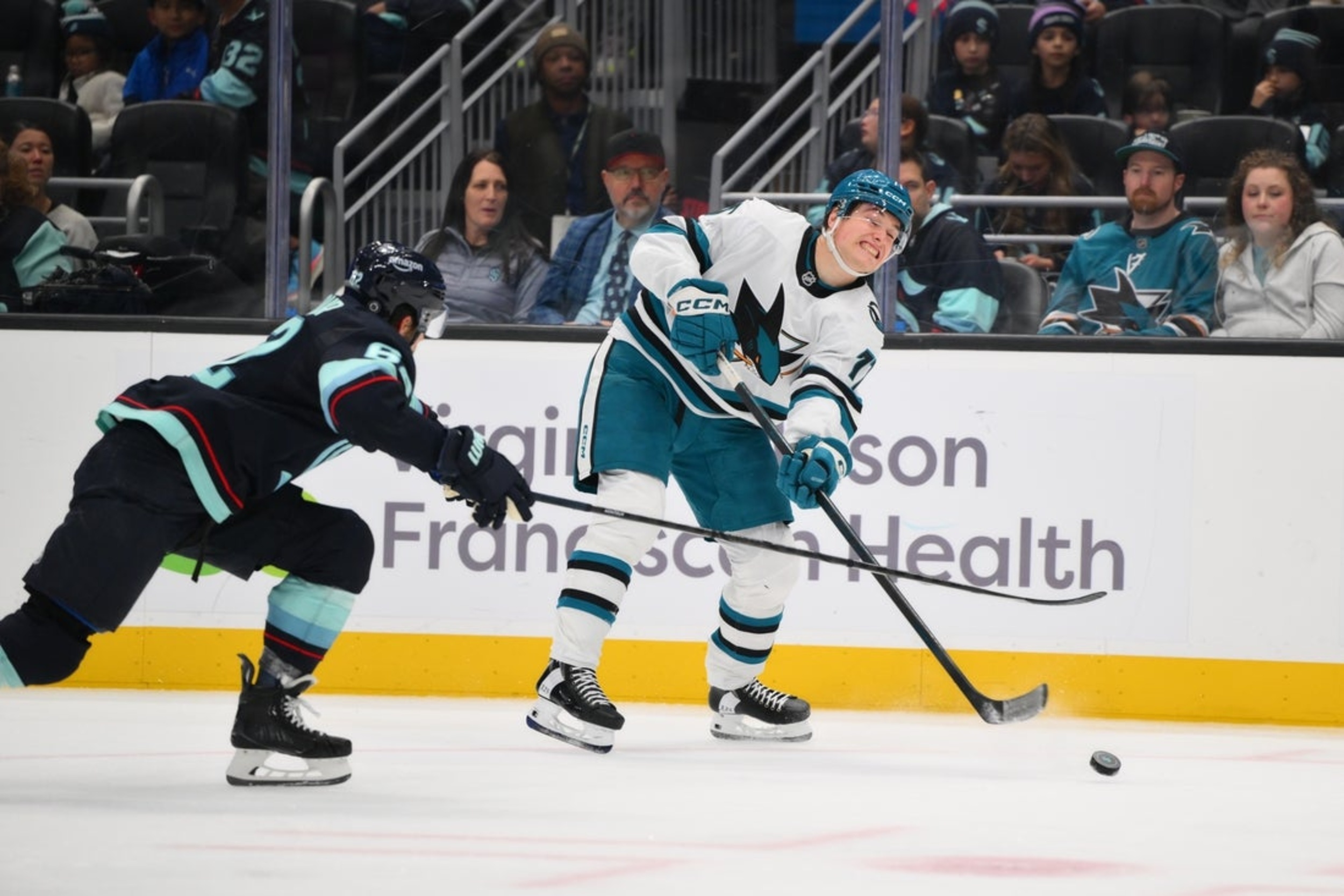 Reeling Kraken aim to get back on track vs. Macklin Celebrini, Sharks