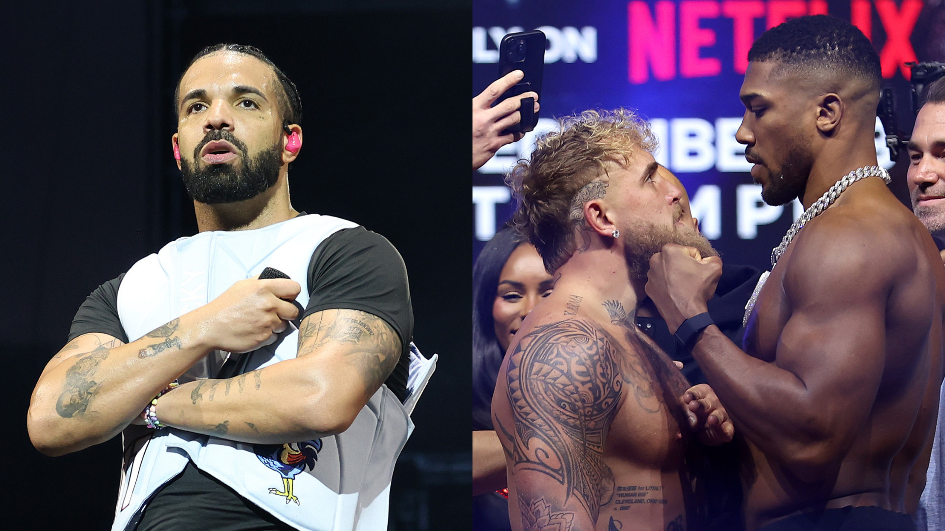 Drake bets $200K on Jake Paul to beat Anthony Joshua: "Lock it in"