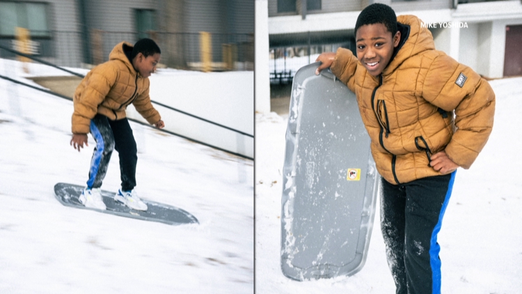 How did a Minneapolis 11-year-old with no snowboarding experience end ...