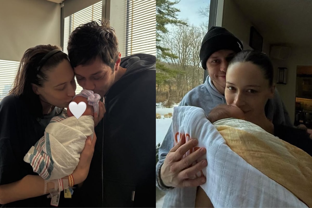 Pete Davidson, Elsie Hewitt welcome 'perfect angel girl'