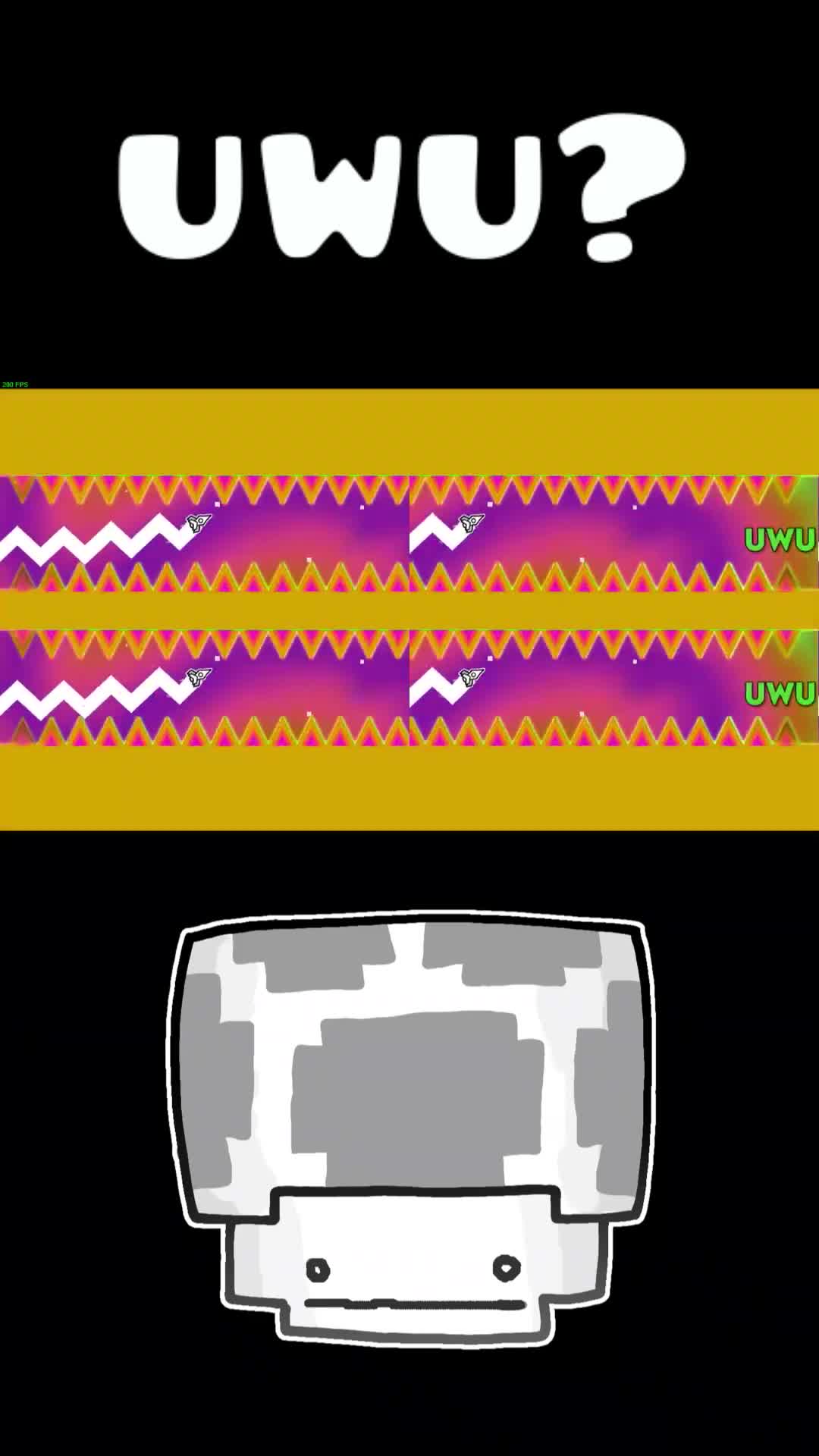 Geometry Dash vs cringe 🤯