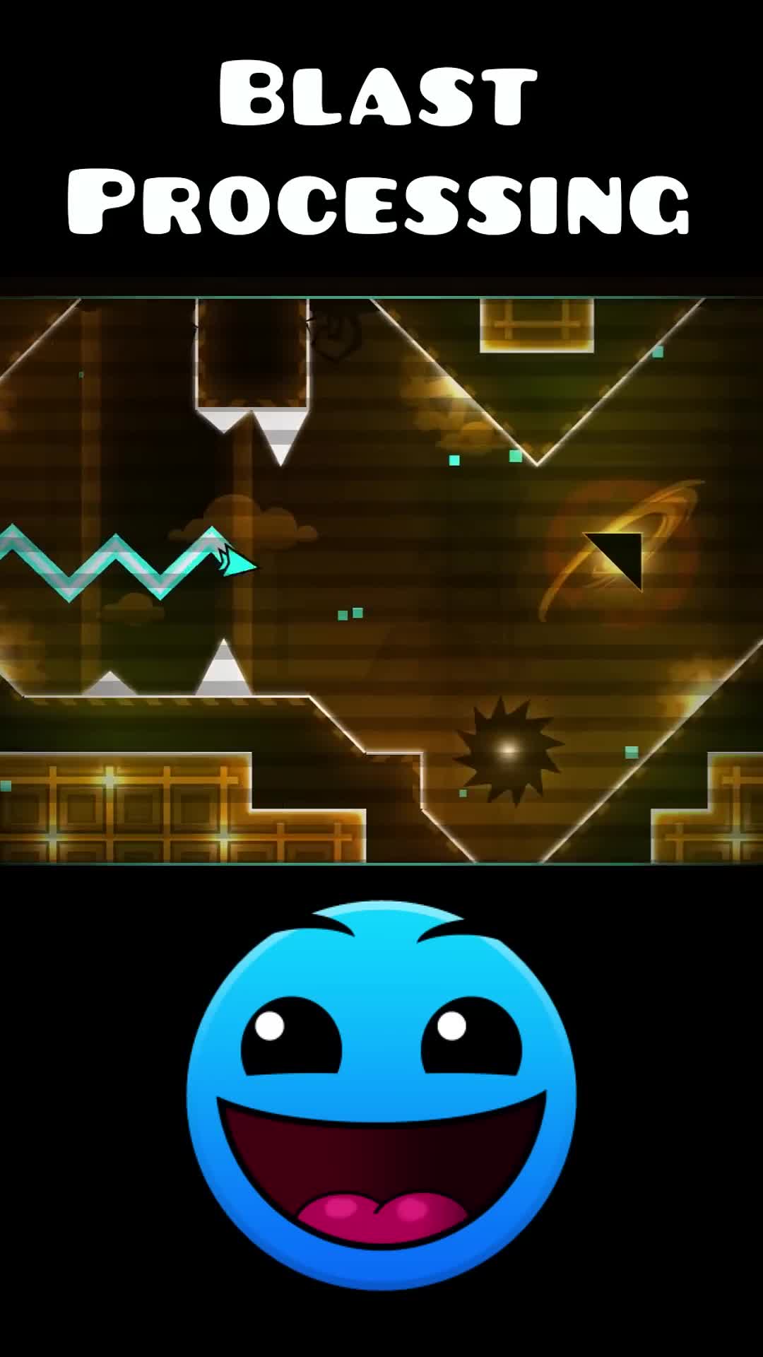 Blast processing 2 in GD #gdupdate #gd #geometrydash