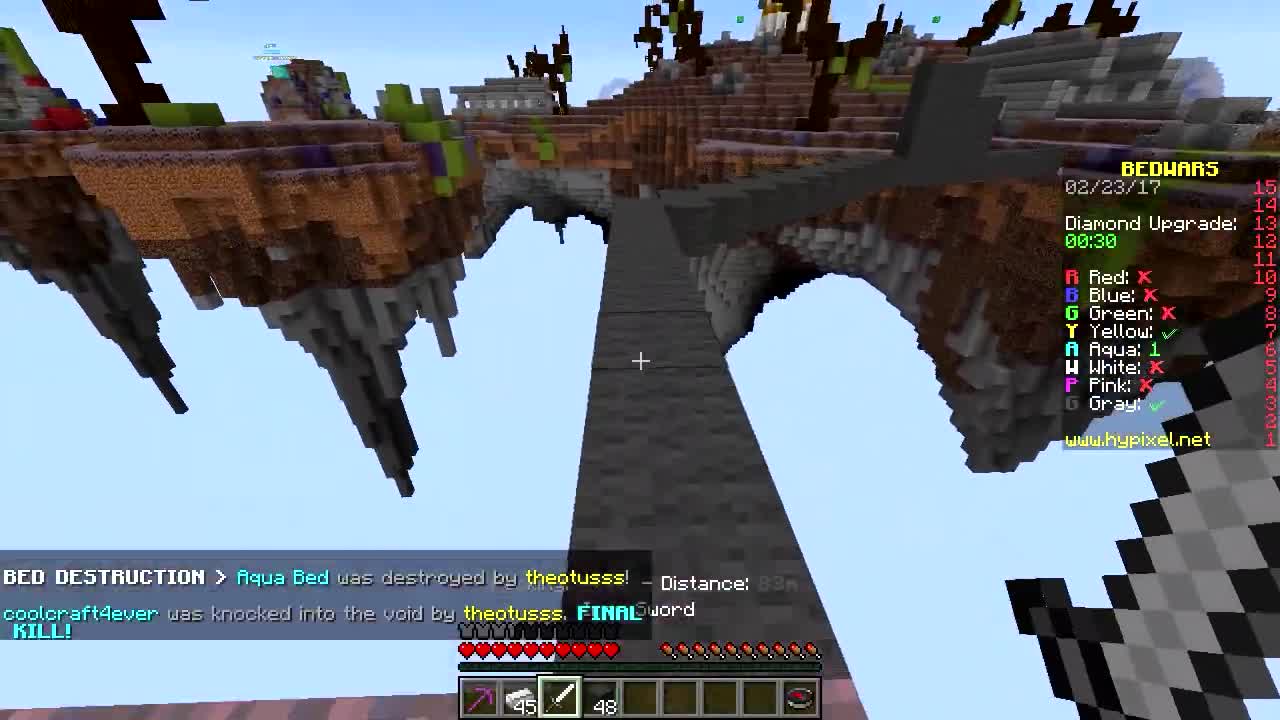 Minecraft - Quebrei todas as camas! (Bed Wars)