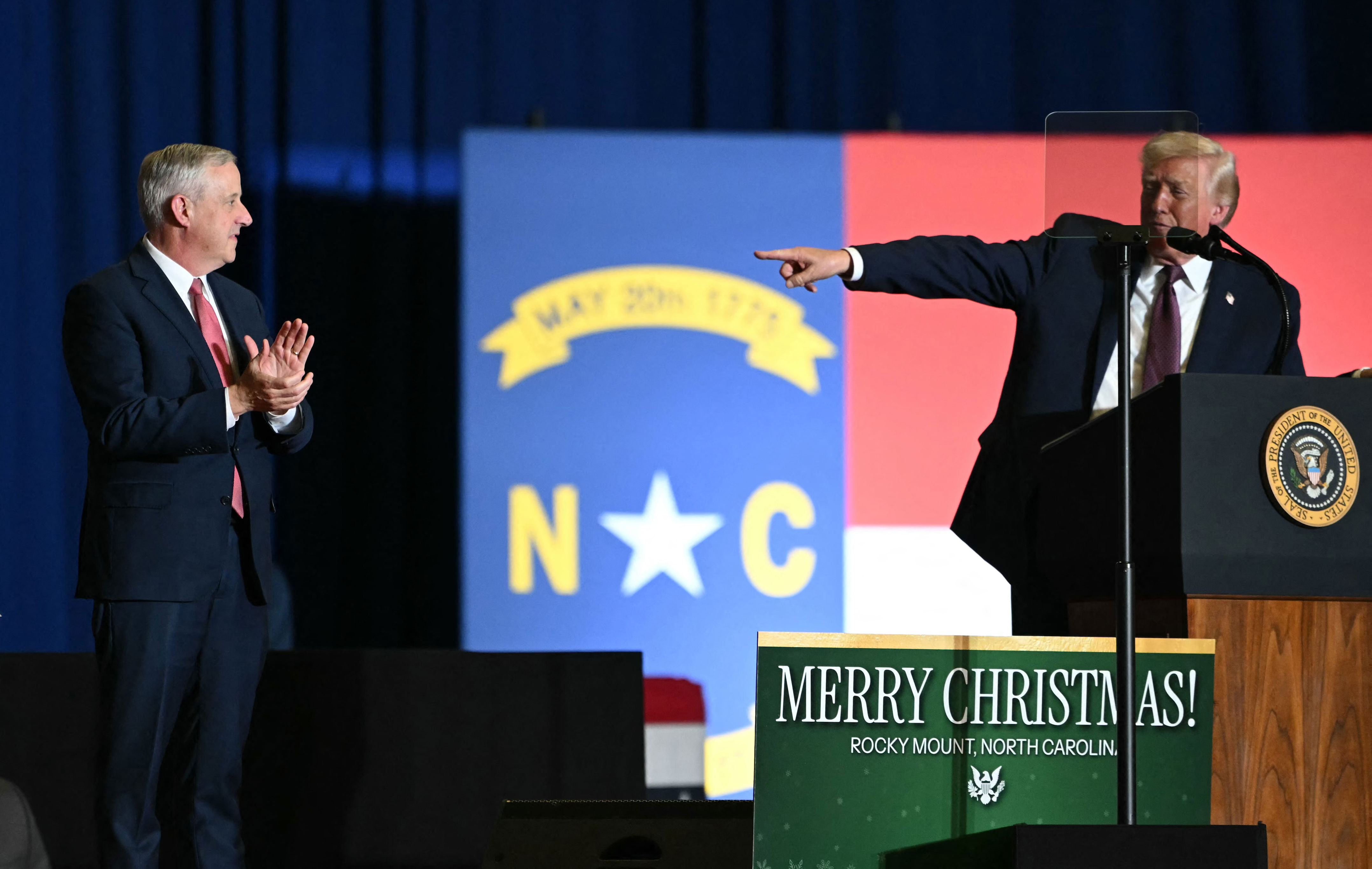 Trump makes affordability pitch in struggling corner of NC., his last ...
