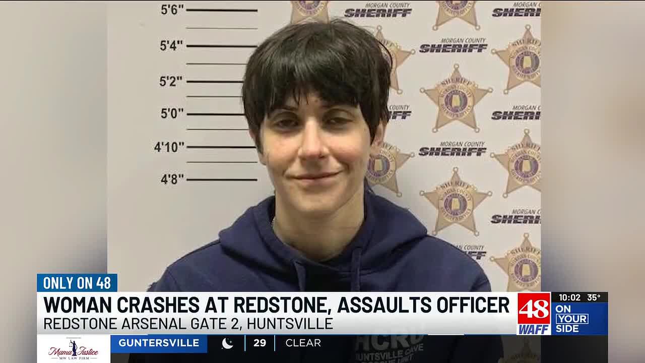 Woman charged with assaulting federal officer after crashing into old ...