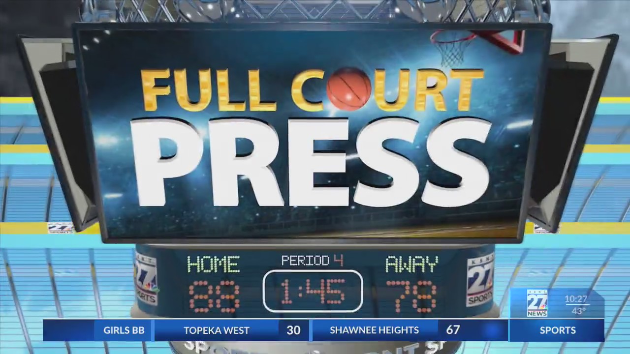 Topeka West boys basketball defeats Shawnee Heights on the road