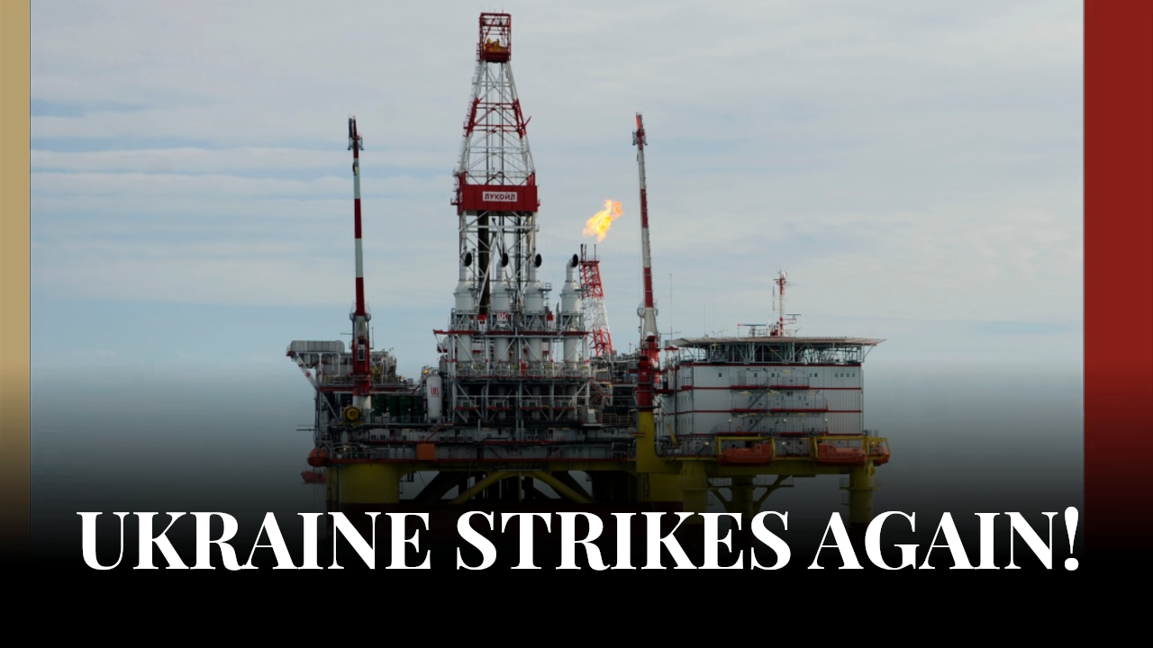 Caspian oil platform hit again as Ukraine's SBU launches third strike