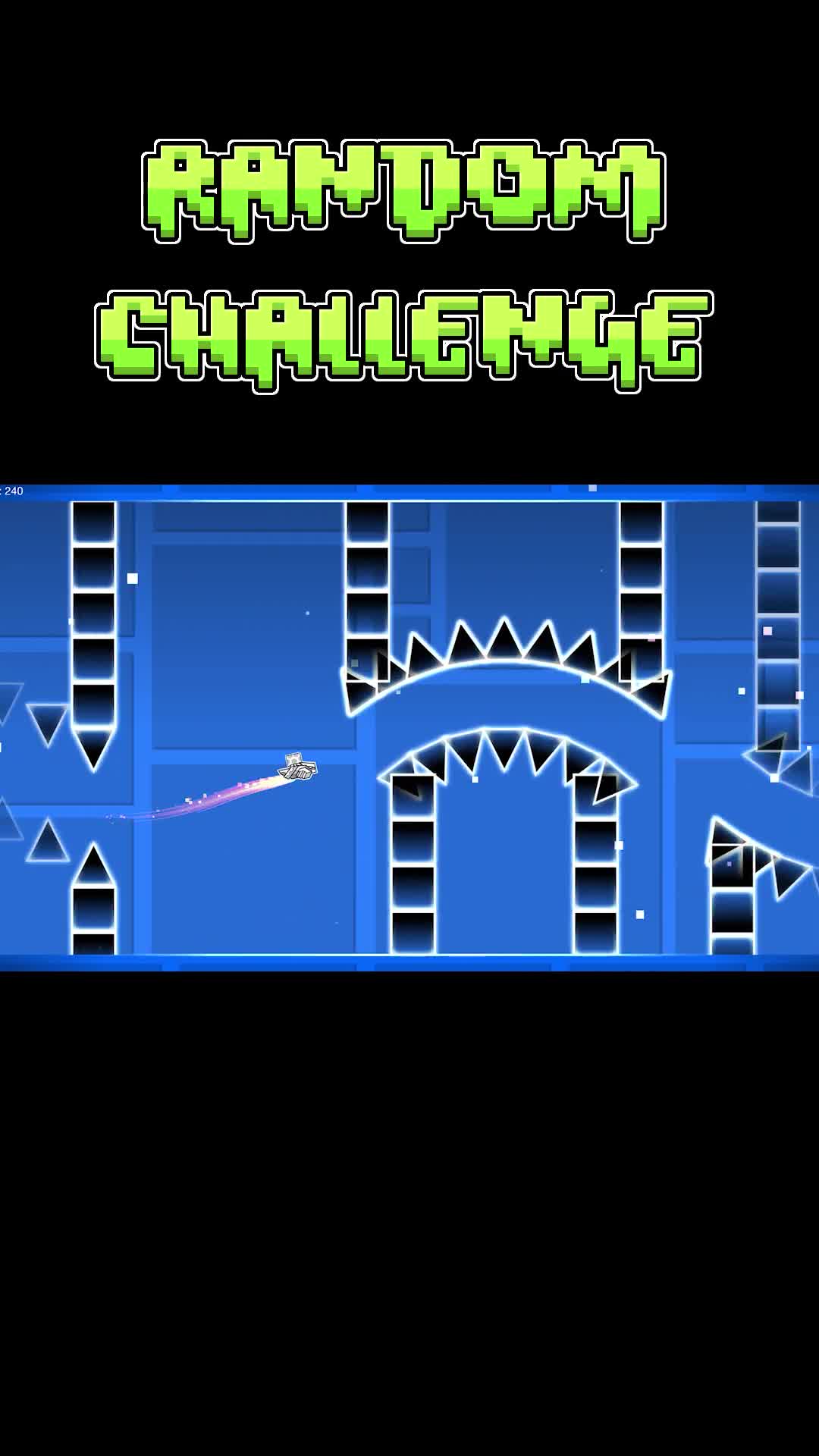 Geometry Dash 2.2: Some random challenge 6 #shorts