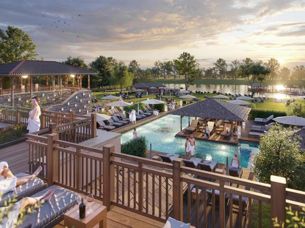 Wellness-Tempel entsteht in Olching: Erster Blick auf die Spa-Baustelle