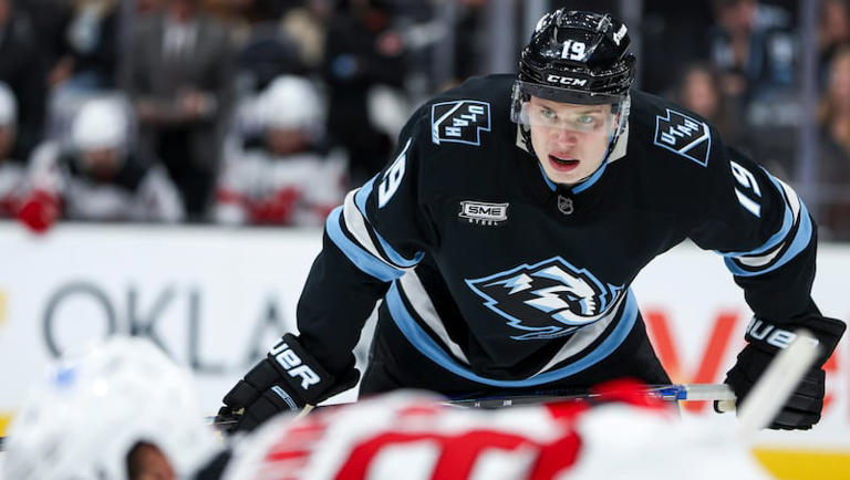 Daniil But scores 1st NHL goal but Mammoth lose tight game to Devils