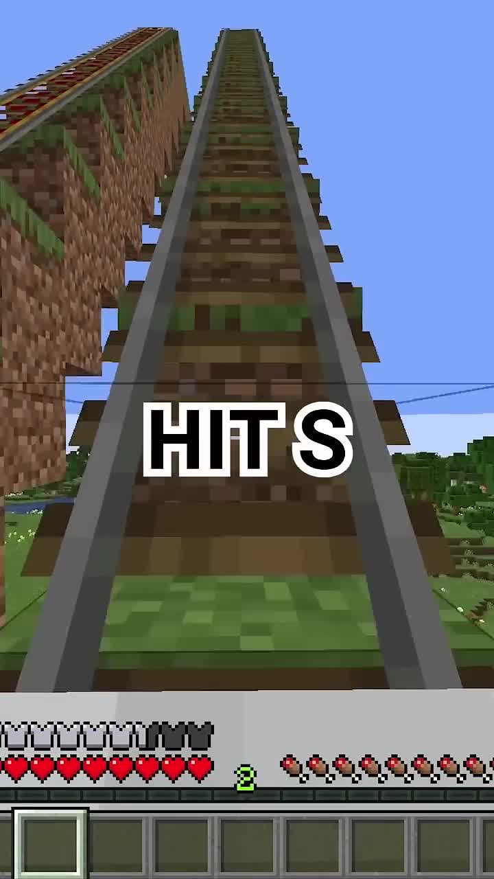 Stop using powered rails in Minecraft! #lifehack #tutorial # ...