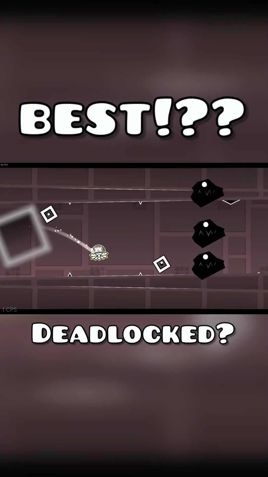 Deadlocked Geometry Dash extreme #shorts #deluxe12