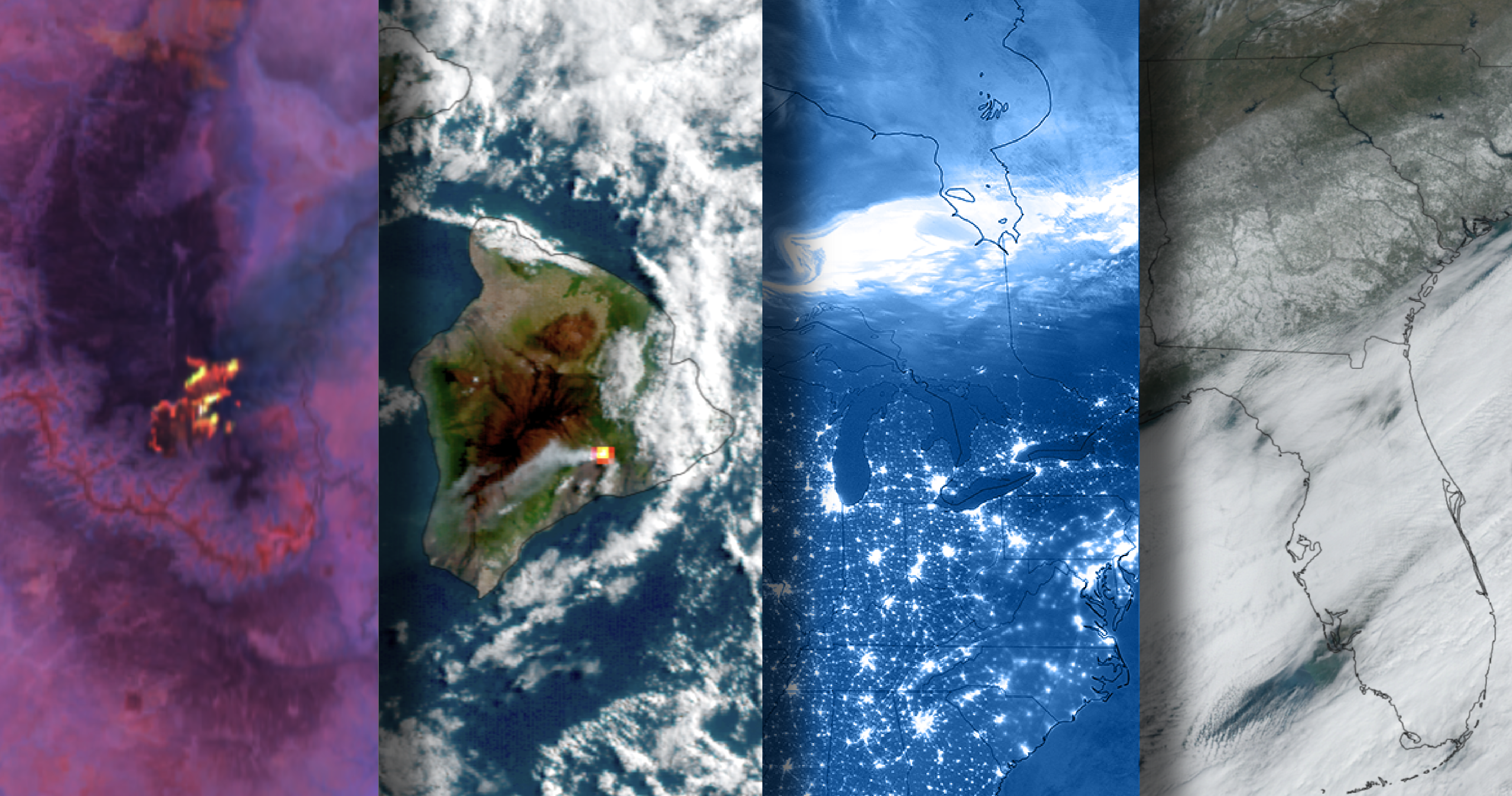 See amazing NOAA satellite imagery captured in 2025
