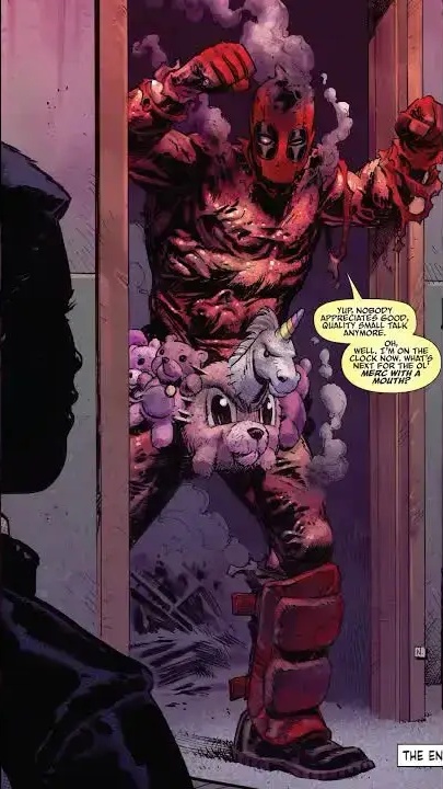 Deadpool got kicked out of hell for being annoying?
