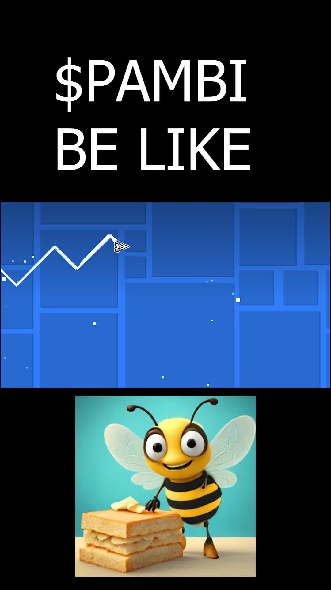 Geometry Dash but CRYPTO #shorts #deluxe12 #viral