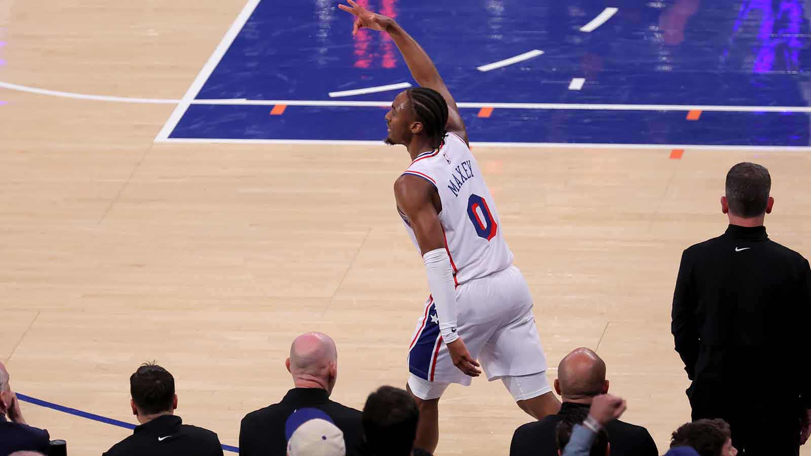 76ers’ Tyrese Maxey shows no rust with masterful 30-point performance ...