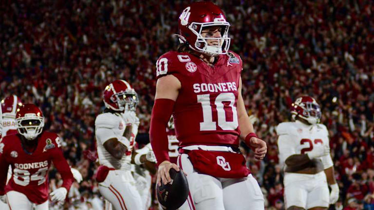 Oklahoma QB John Mateer has yet to decide on future following CFP loss ...