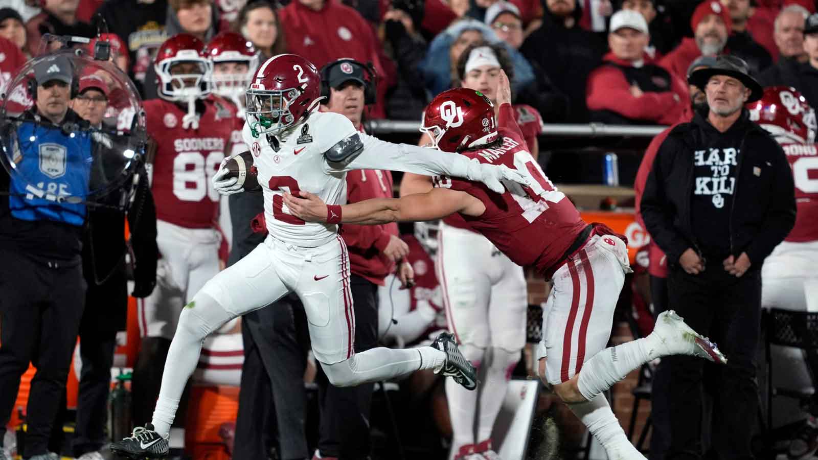 Alabama’s Kalen DeBoer gets 100% real on crucial CFP win vs. Oklahoma