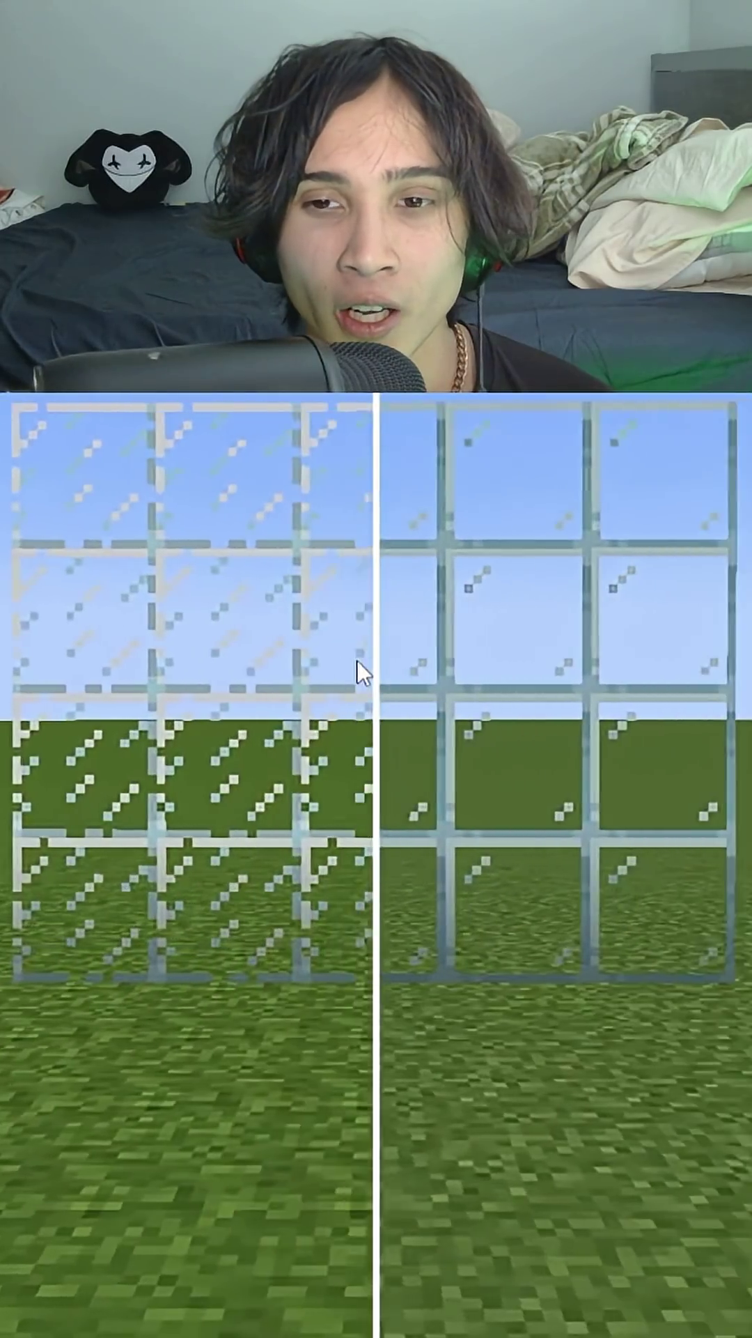 Minecraft old vs new texture