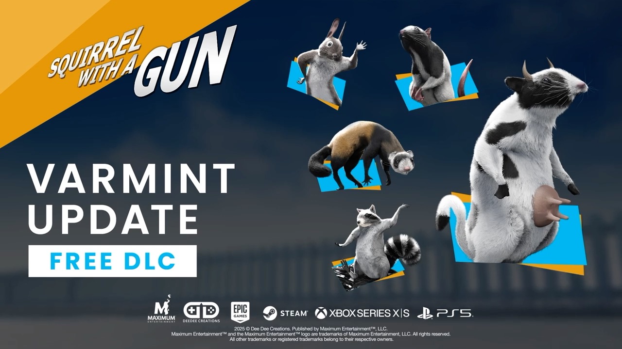 Squirrel with a gun official varmint update launch trailer