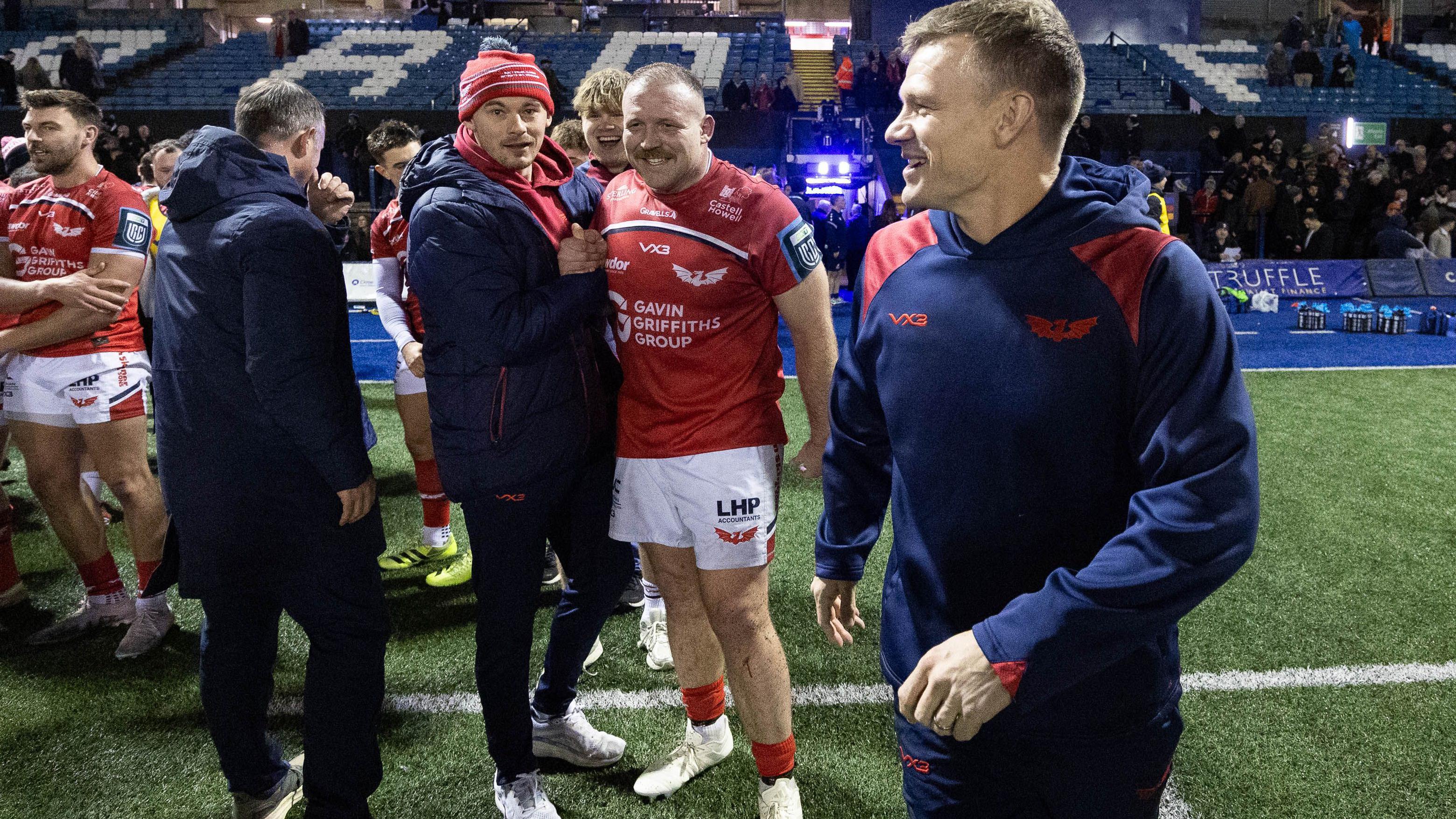 Peel celebrates family wedding with win in Cardiff