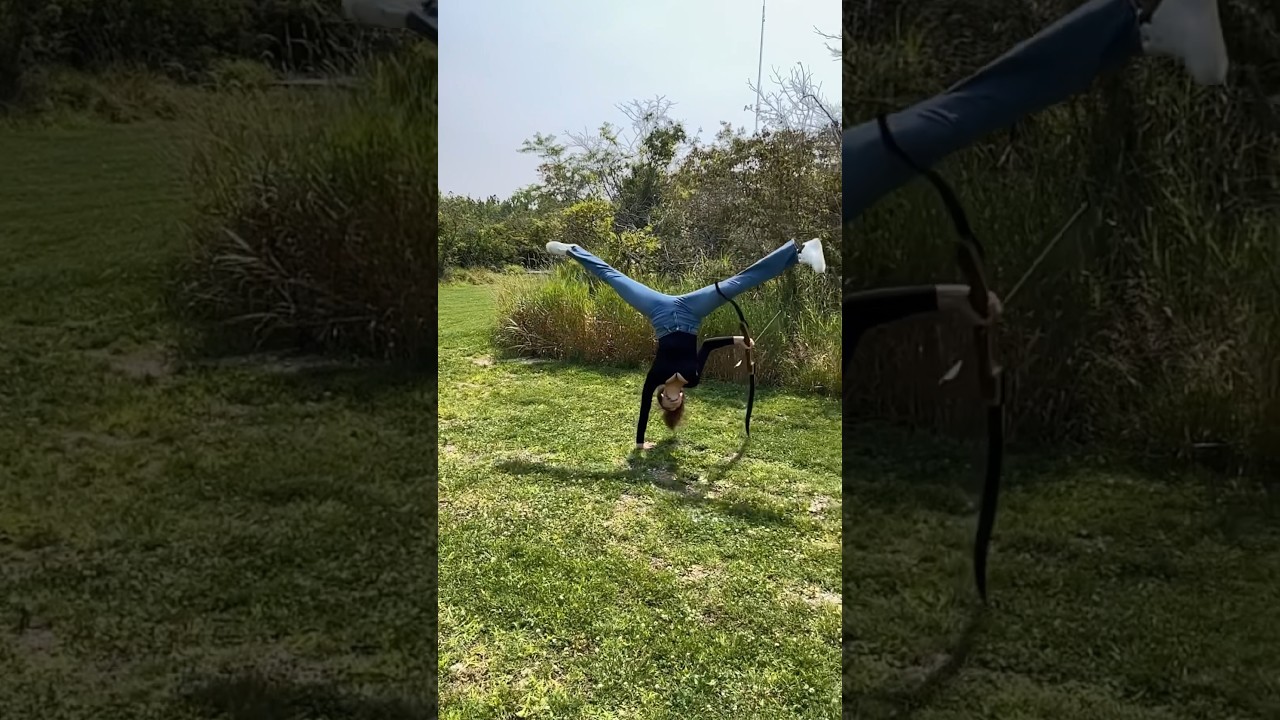 Is This The Best Most Extremely Acrobatic Archer Ever?