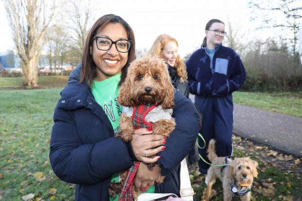 Furry friends and owners have a ball at Colchester Castle Park