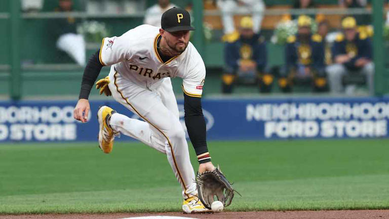 Pirates place utility infielder on waivers