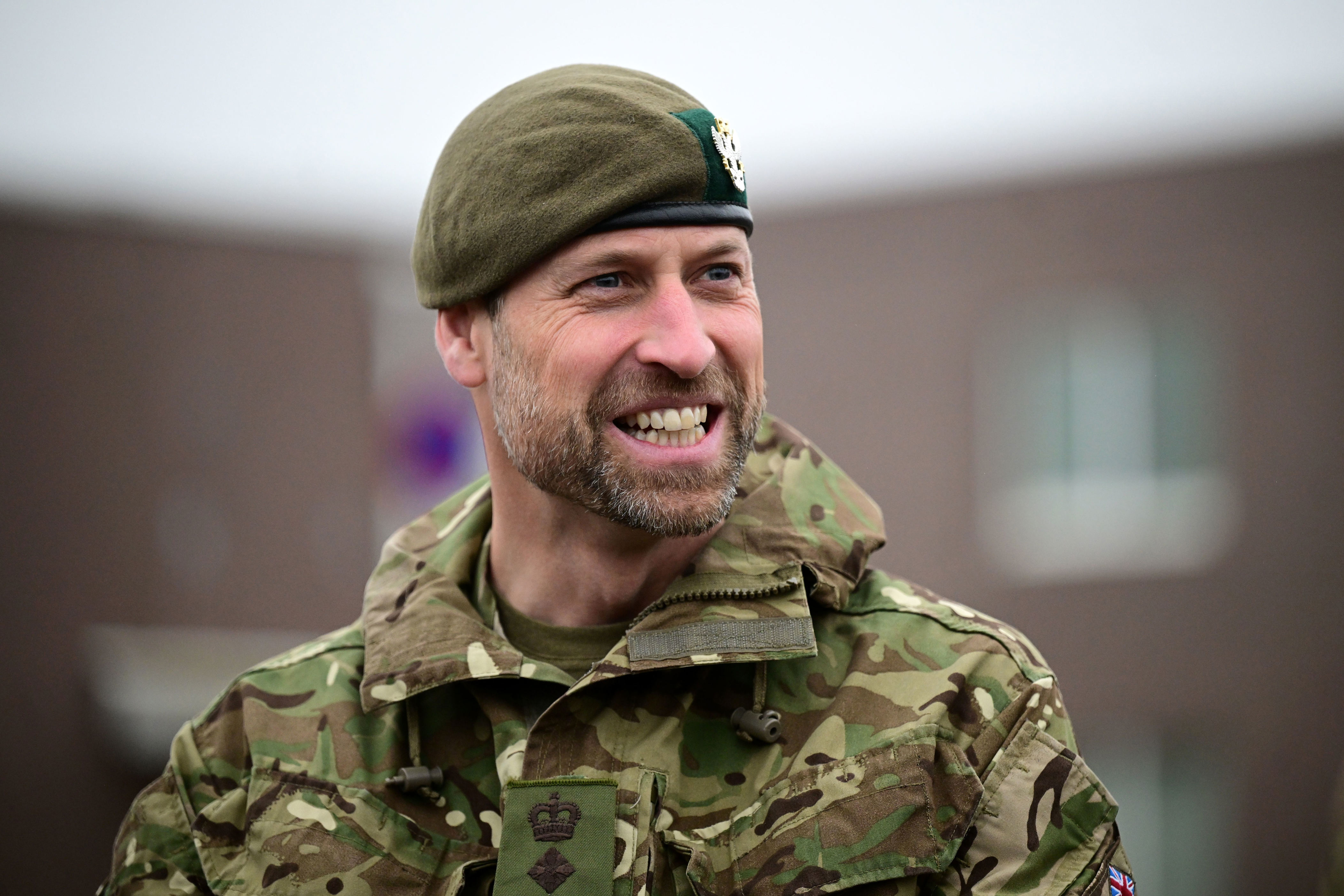 William tells of respect for SAS as he becomes charity patron