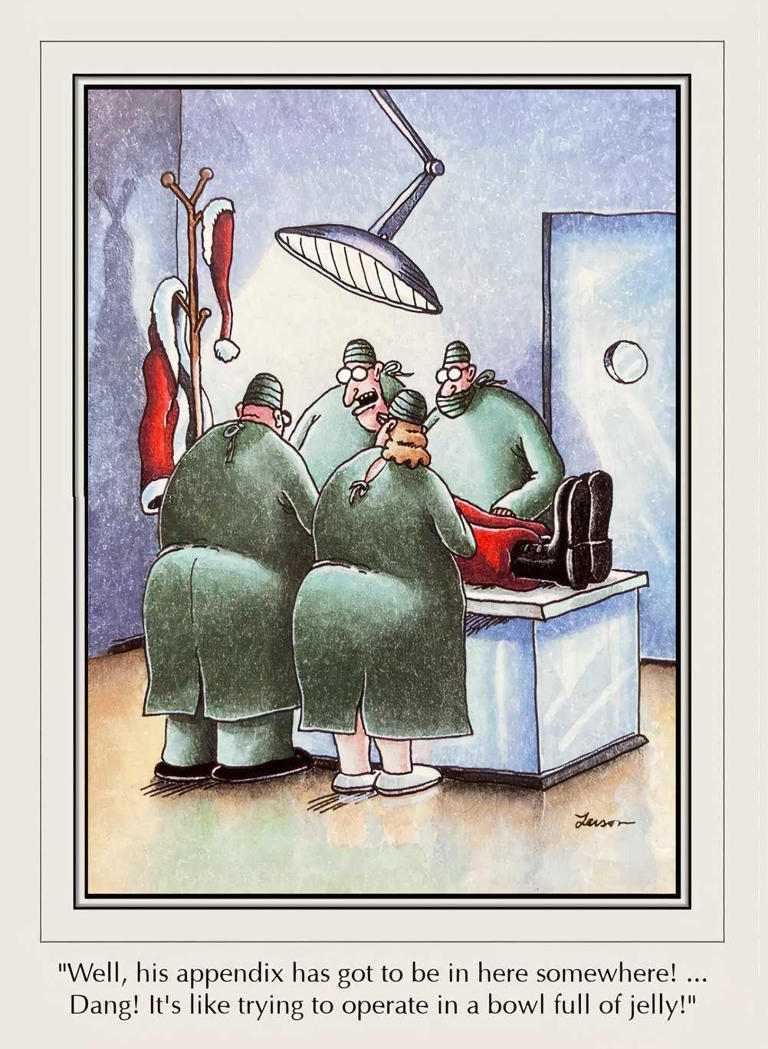 The Far Side's best Santa Claus and Christmas comic strips
